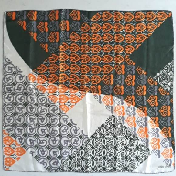 Patricia Duval | Accessories | Vtg Patricia Duval Artist Silk Scarf ...